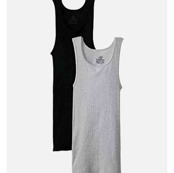 Hanes | Shirts | Hanes Mens 2 Tagless Tanks | Poshmark